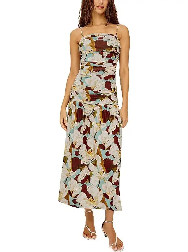 Rails Dolly Sleeveless Printed Maxi Dress - Plumeria