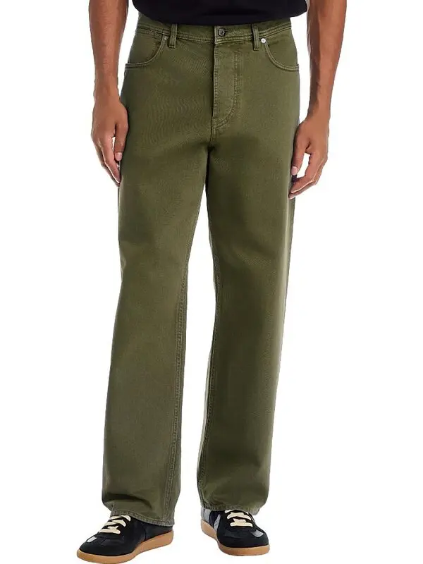 Stone Island Light Bull Loose Fit Jeans - Military Green