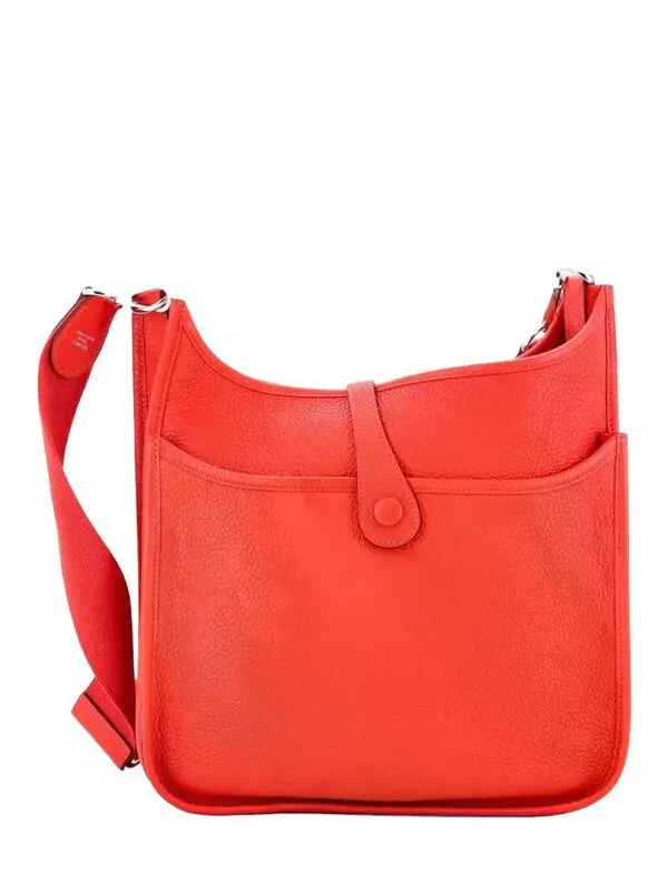 Hermès Evelyne Bag Gen Iii Clemence Pm - Red