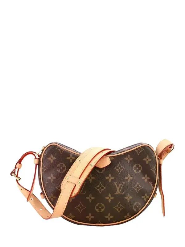 LOUIS VUITTON Monogram Canvas Croissant Mm Shoulder Bag - Brown