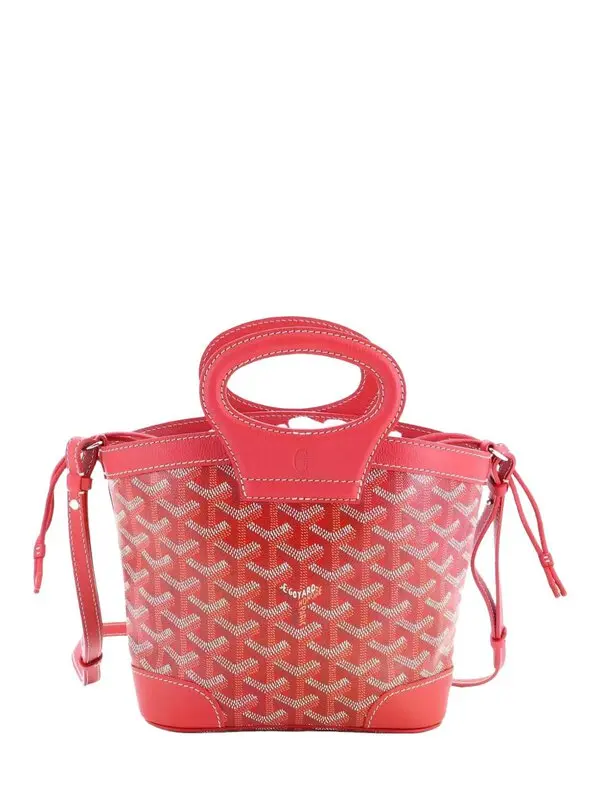 Goyard Beluga Bag Coated Canvas Mini Tote Bag - Red