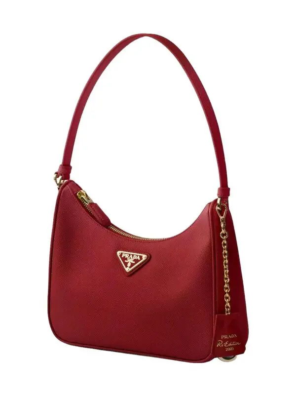 Prada Re-edition 2005 Saffiano Leather Mini-bag - Red