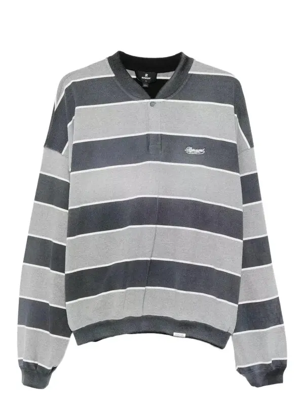REPRESENT California Striped Long-sleeve - Grey