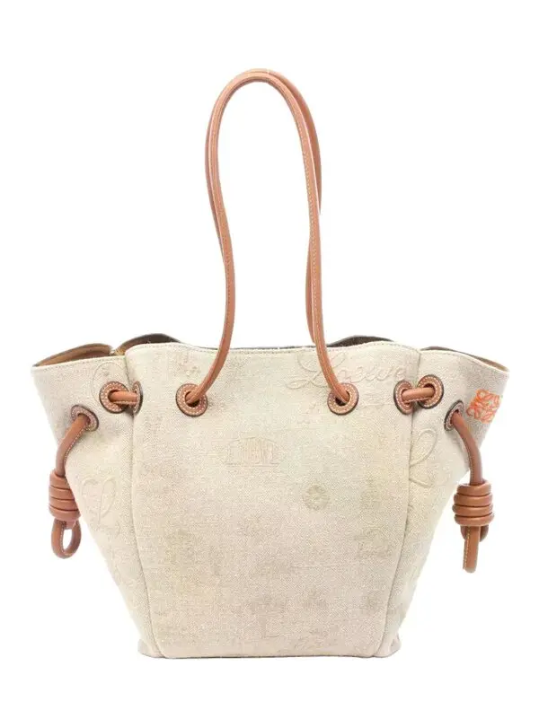 Loewe Flamenco Knot Tote Bag - Neutrals