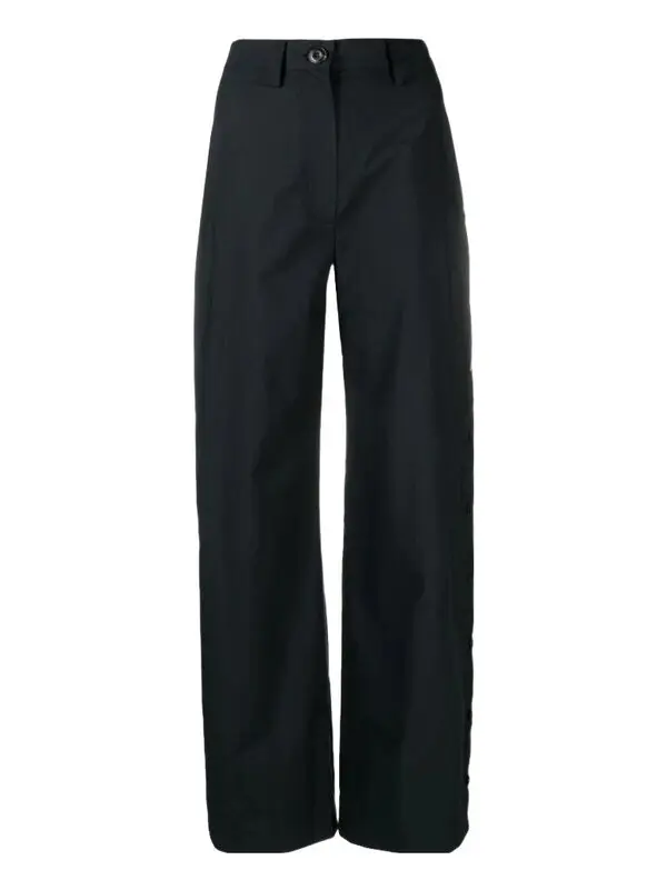 Nanushka Nessa Straight Leg Trousers - Black