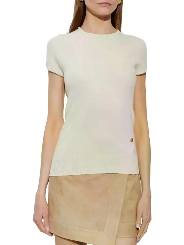 Balmain Knitted Top - Neutrals