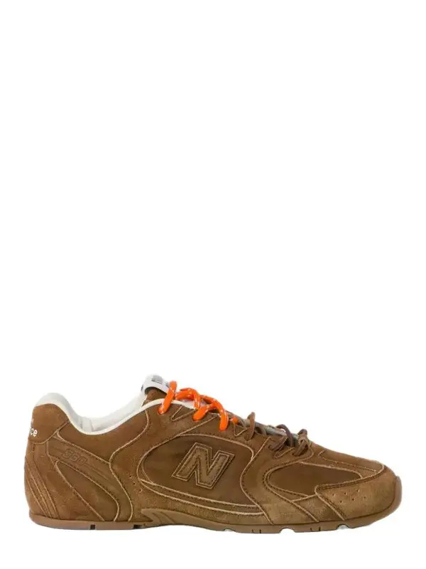Miu Miu X New Balance 530 Suede Sneakers - Brown