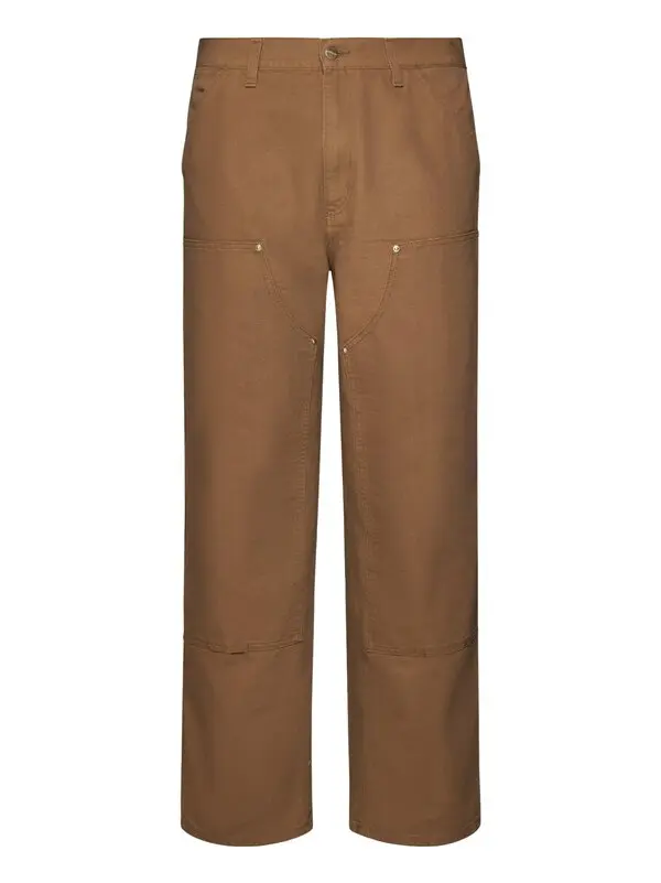 Carhartt Work In Progress Belt Loop Casual Pants - Brown