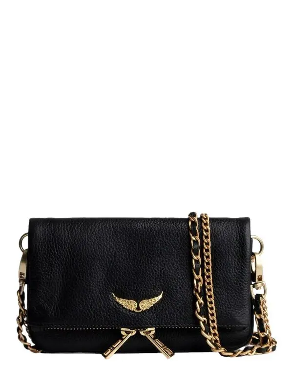 Zadig&Voltaire Rock Nano Clutch Bag - Black
