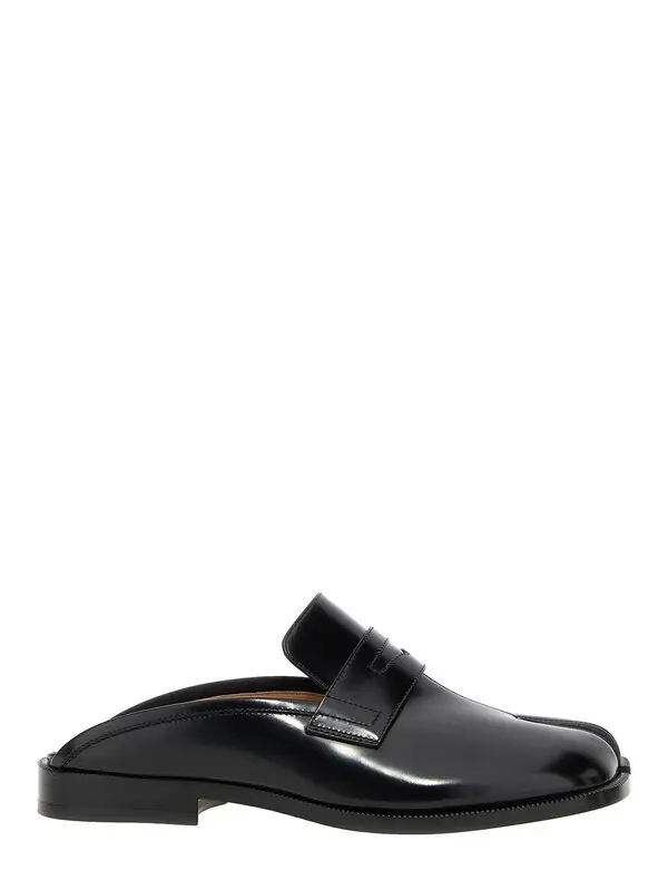 MAISON MARGIELA Tabi Toe Slip-on Mules - Black
