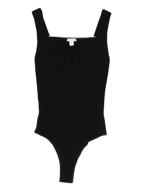 Alaïa Strappy Bodysuit - Black