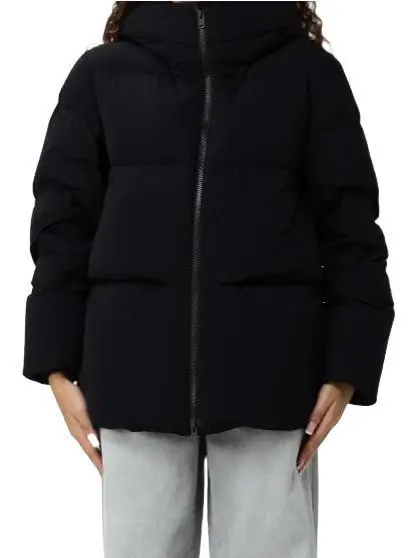 Woolrich Hooded Puffer Jacket - Black