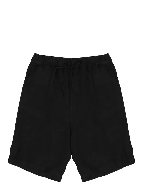 120% Lino Linen Shorts - Black