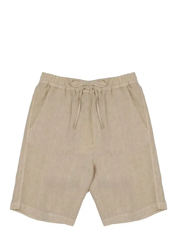 120% Lino Linen Shorts - Beige