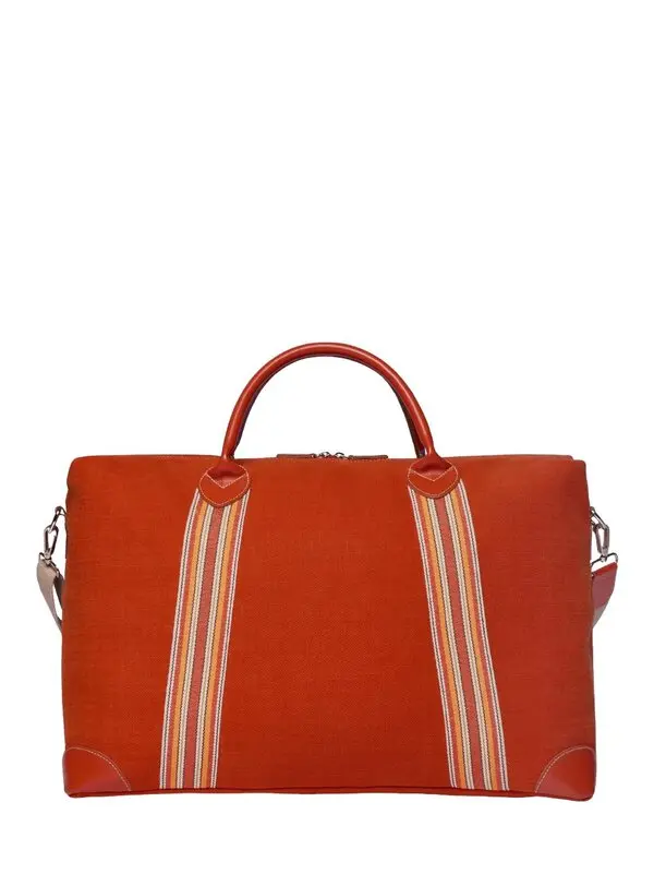 MY STYLE BAGS Harvard Duffel Bag - Orange