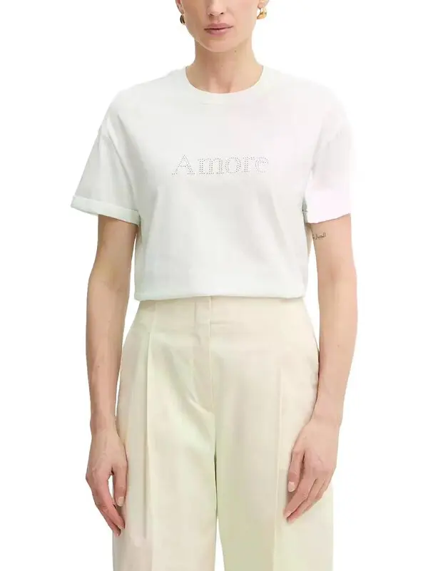 TWINSET Crew Neck T-shirt - Blue
