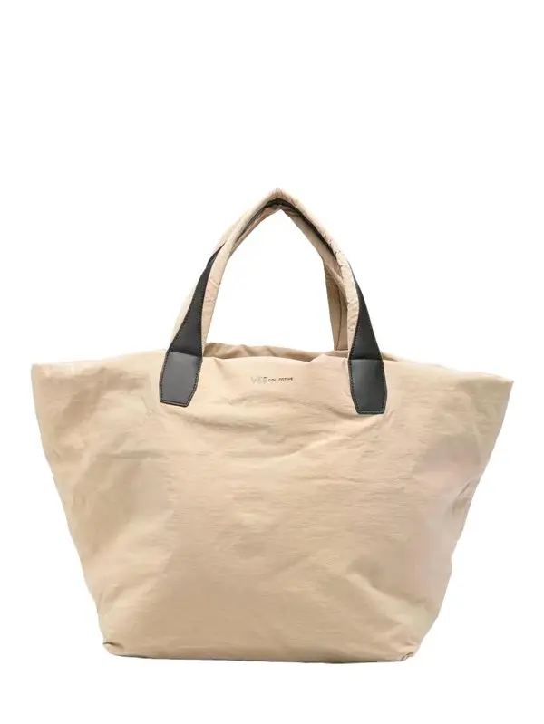 VEECOLLECTIVE Essence Logo-detail Holdall - Neutrals