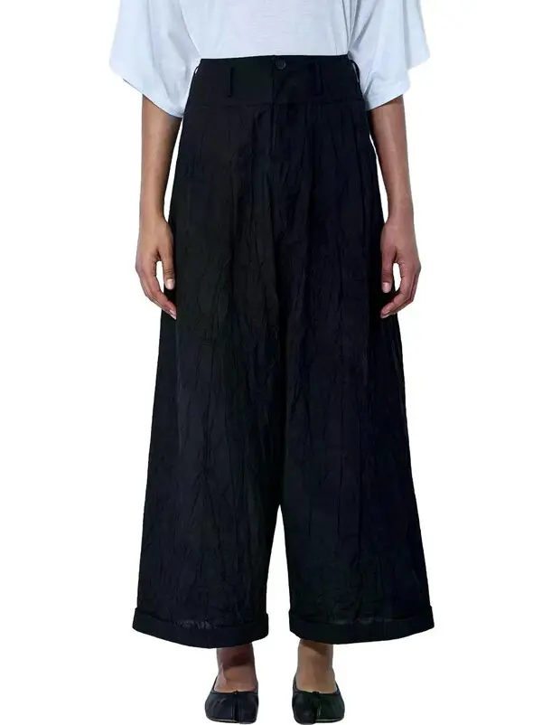 LIMI FEU High-waisted Wide Leg Trousers - Black