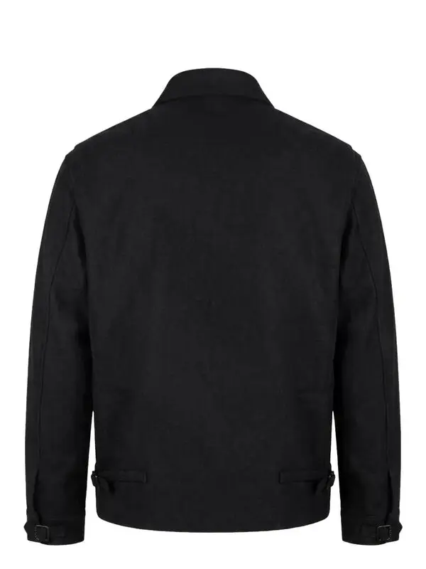KAPTAIN SUNSHINE Zip-up Shirt Jacket - Black