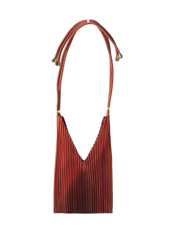 MULTITUDES BAGS Babi Bag Pleated Tote Bag - Orange