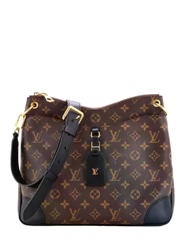 LOUIS VUITTON Odeon Nm Monogram Canvas Mm Bag - Brown