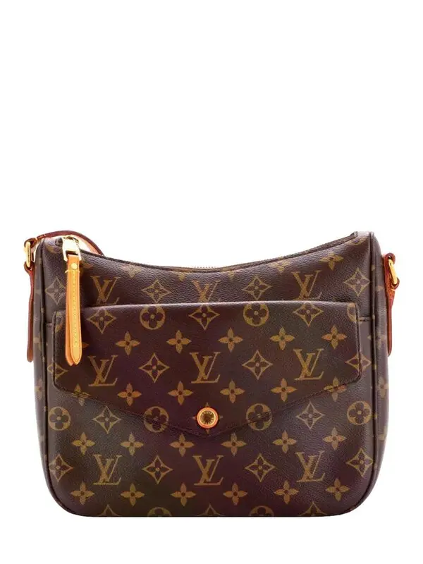 LOUIS VUITTON Monogram Canvas Mabillon Shoulder Bag - Brown
