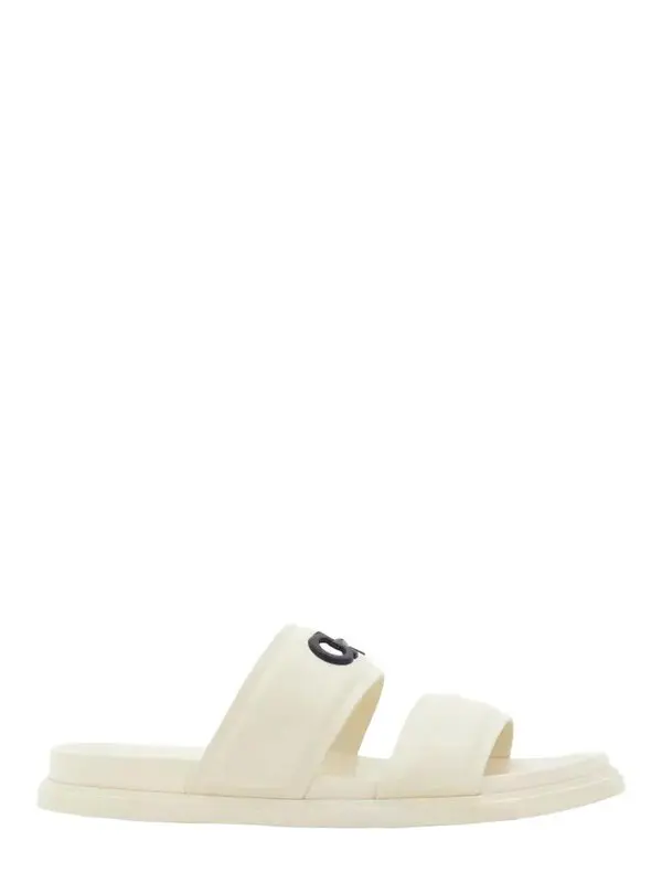 FERRAGAMO Gancini Slides - Neutrals