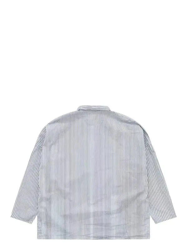 BERGFABEL Striped Long Sleeve Shirt - White