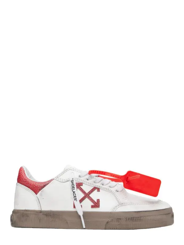 Off-White Vulcanized Low Vintage Sneakers - White