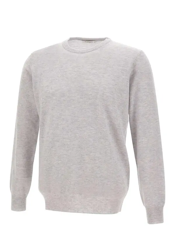 KANGRA Crew Neck Sweater - Grey
