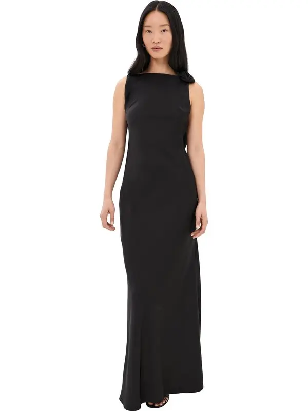 RUNAWAY THE LABEL Zurina Maxi Dress - Black
