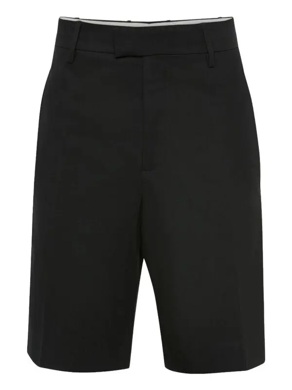 Alexander McQueen Tailored Knee Length Bermuda Shorts - Black