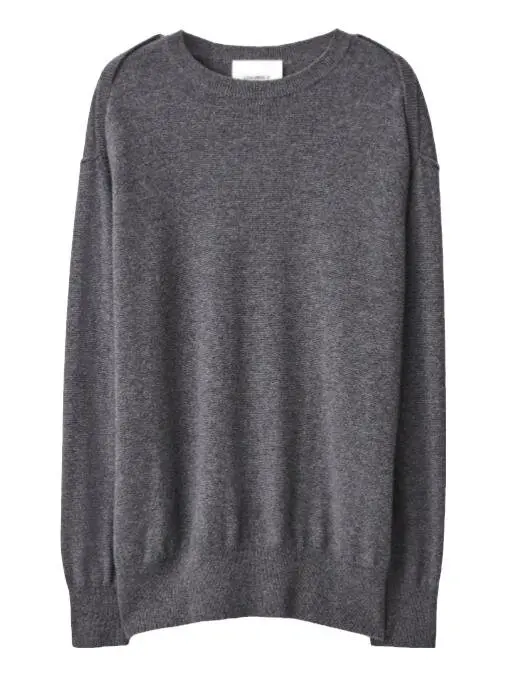 LISA YANG Othelia Cut-out Knitwear - Graphite