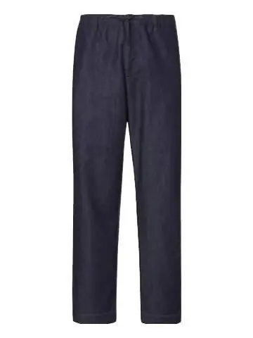 Dries Van Noten Straight Leg Denim Jeans - Black
