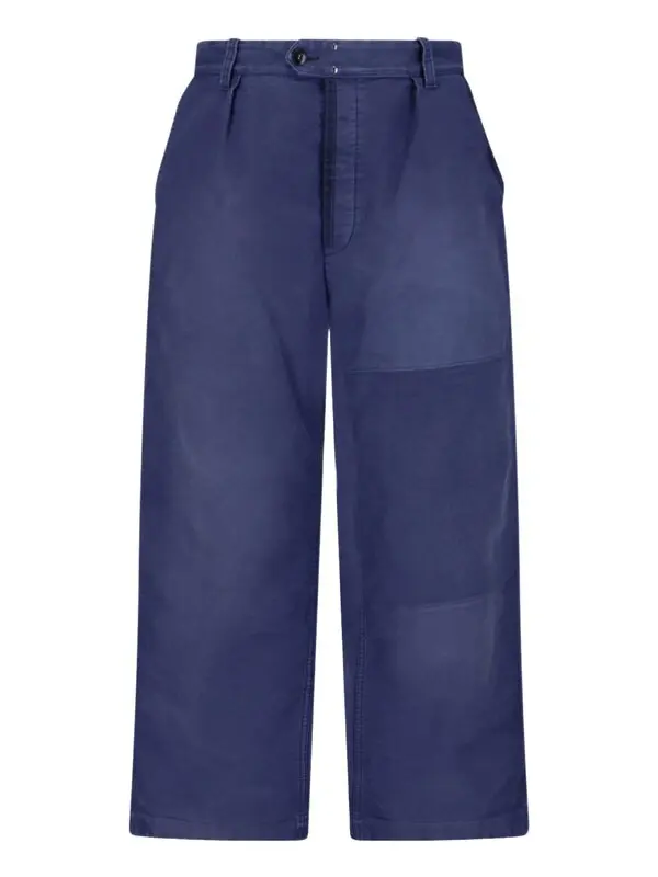 MAISON MARGIELA Wide-leg Trousers - Blue