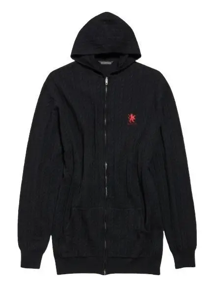 Balenciaga Hooded Mini Dress - Black