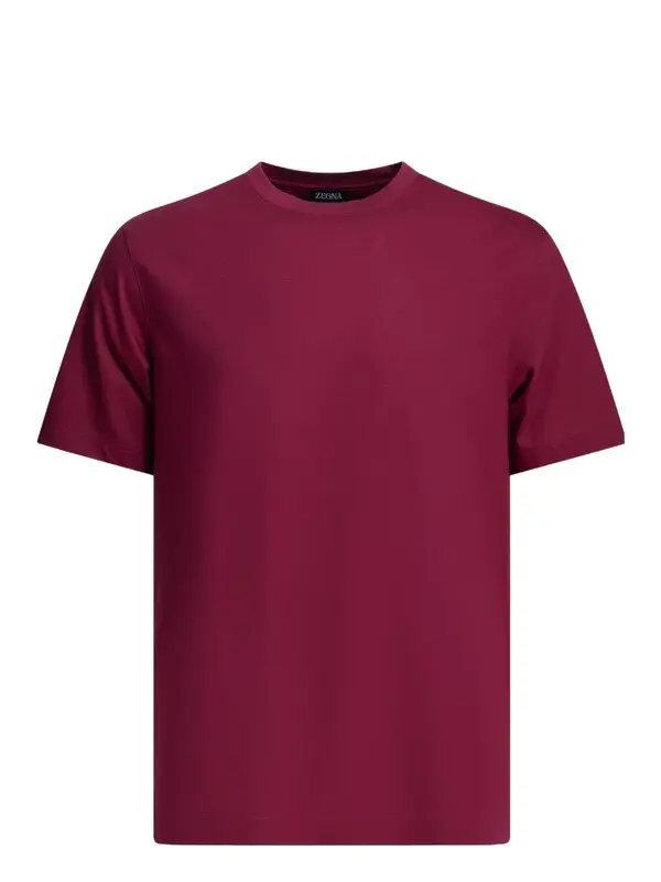 Zegna Crew-neck T-shirt - Red
