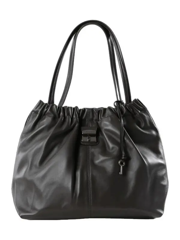 Marc Jacobs Cristina Ruched Tote Bag - Aluminum