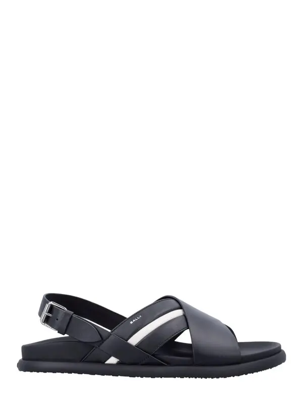 Bally Nevada Buckled Sandals - Black