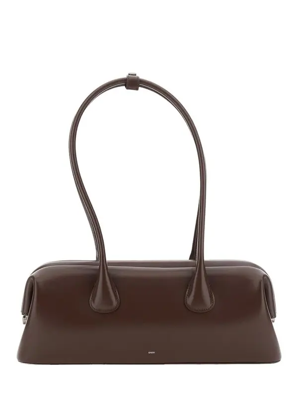 OSOI Boat Wide Shoulder Bag - Brown