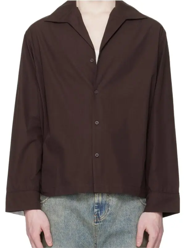 ENTIRE STUDIOS Long Sleeve Shirt - Black