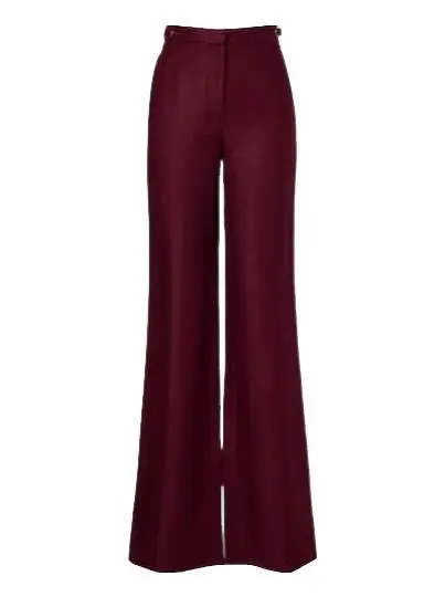 Gabriela Hearst Vesta Linen Flared Pants - Brown