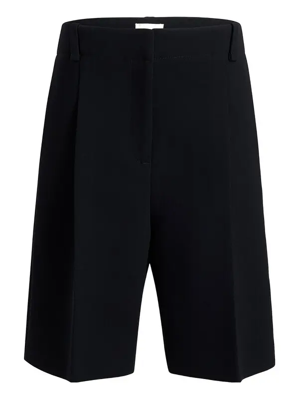 Khaite Laden Tailored Shorts - Black