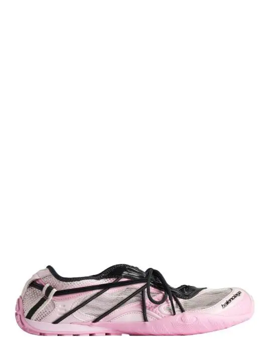 Balenciaga Radar Slip-on Sneakers - Pink And Black