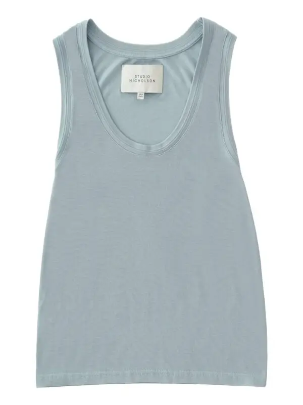 Studio Nicholson Crew Neck Vest - Mint