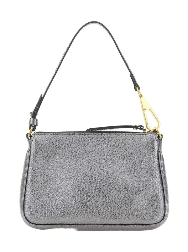 GIANNI CHIARINI Metallic Shoulder Bag - Gray