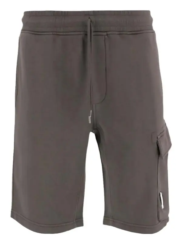 C.P. COMPANY Lens Pocket Cargo Shorts - Black