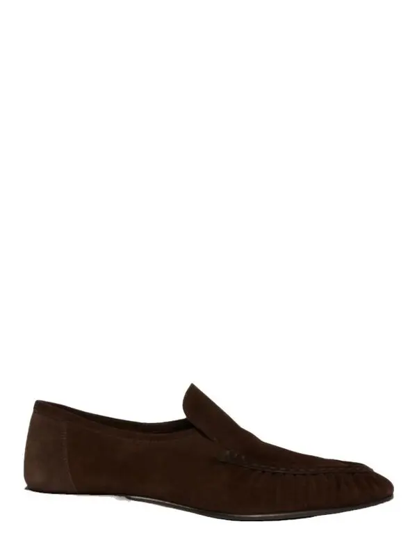 THE ROW Round-toe Loafers - Brown
