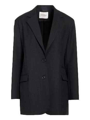 OTTOD'AME Single-breasted Blazer - Charcoal