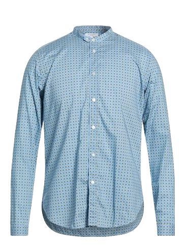 Boglioli Shirt Size Cotton - Light Blue